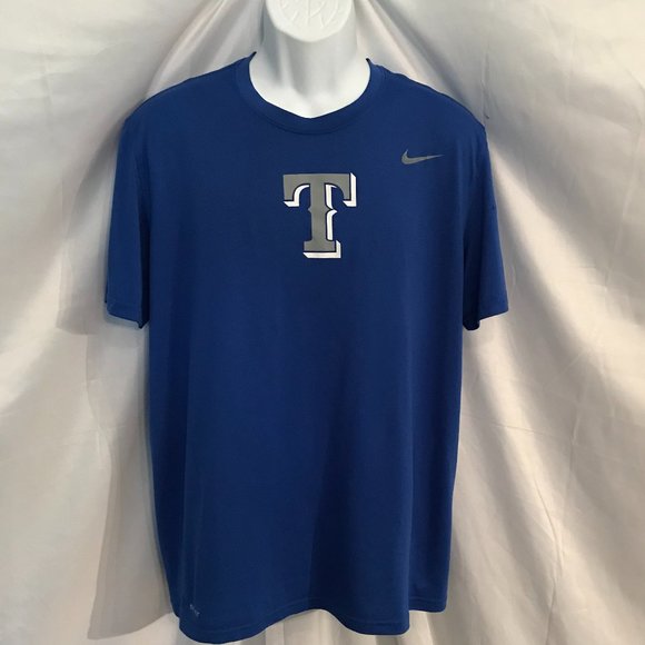 Nike | Shirts | Nike Rangers Team Athletic Sport Tee Shirt | Poshmark
